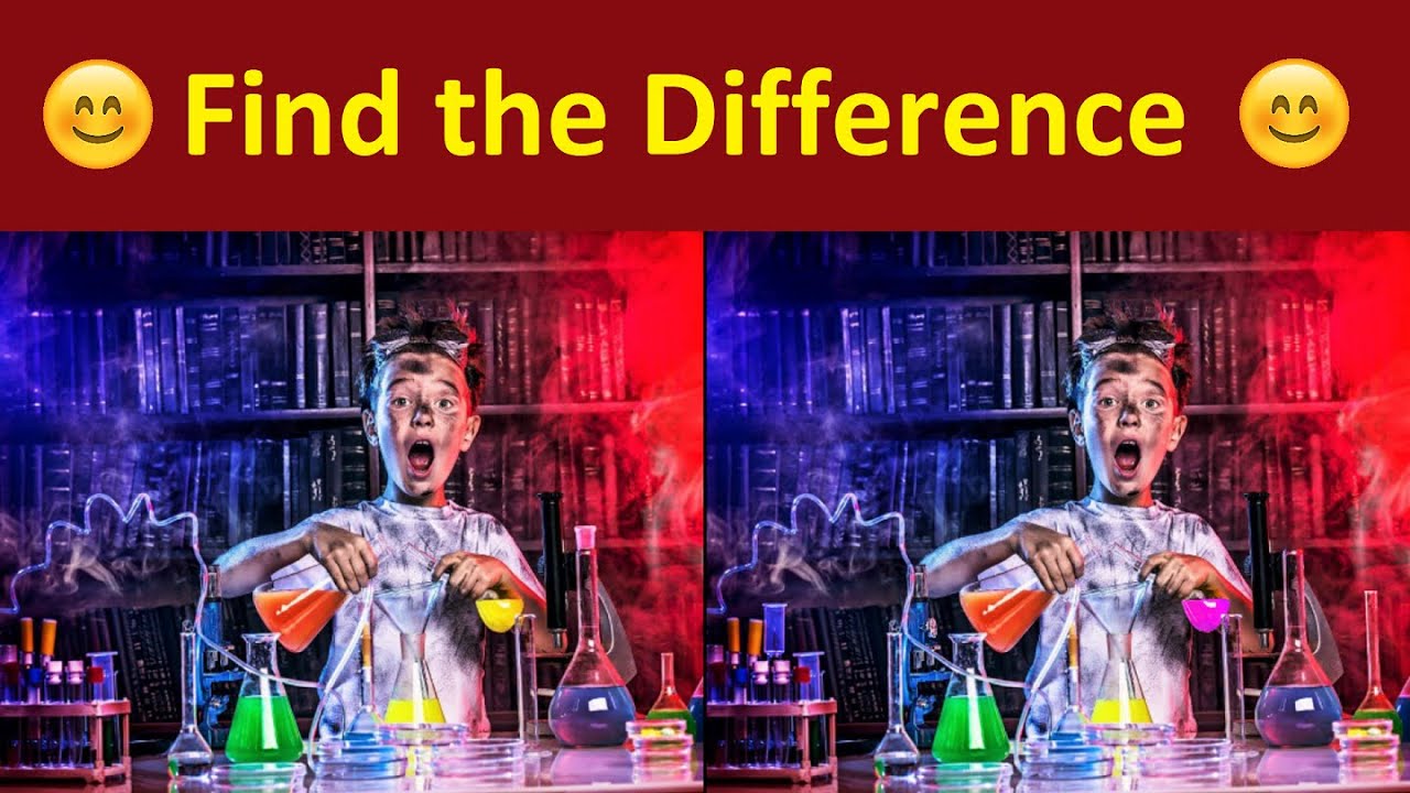 Find the Difference Puzzle 85 | This Find the Difference Game Will Put ...
