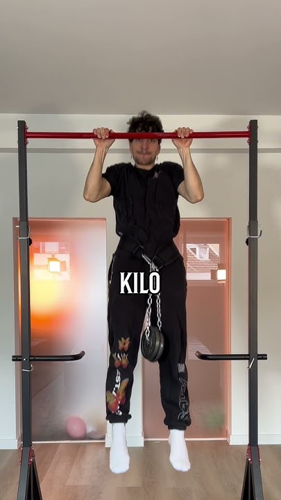 Klimmzug mit 20kg Gewicht 😨 - YouTube