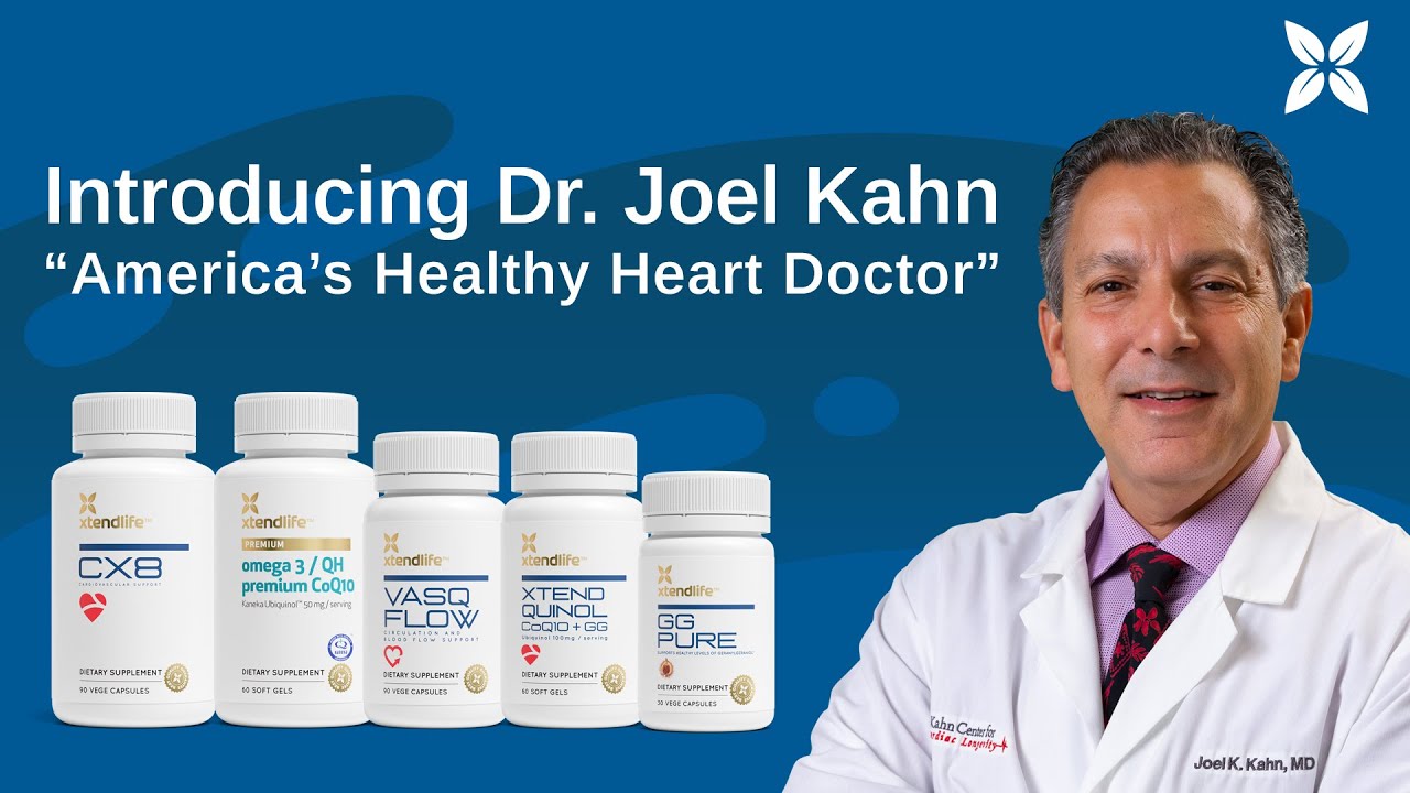 Heart Health Essentials: Dr. Joel Kahn Reviews Xtendlife's Top ...