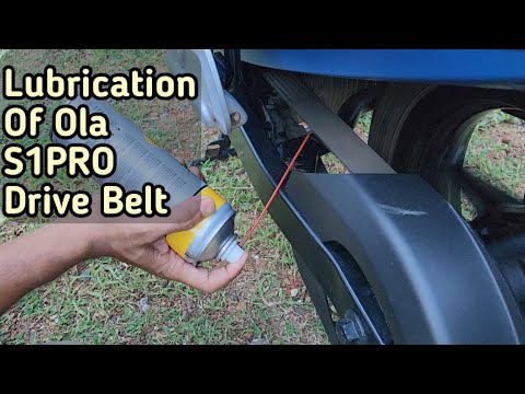 "How to Lubricate the Drive Belt on Ola S1 Pro Gen 2: Maintenance Guide ...