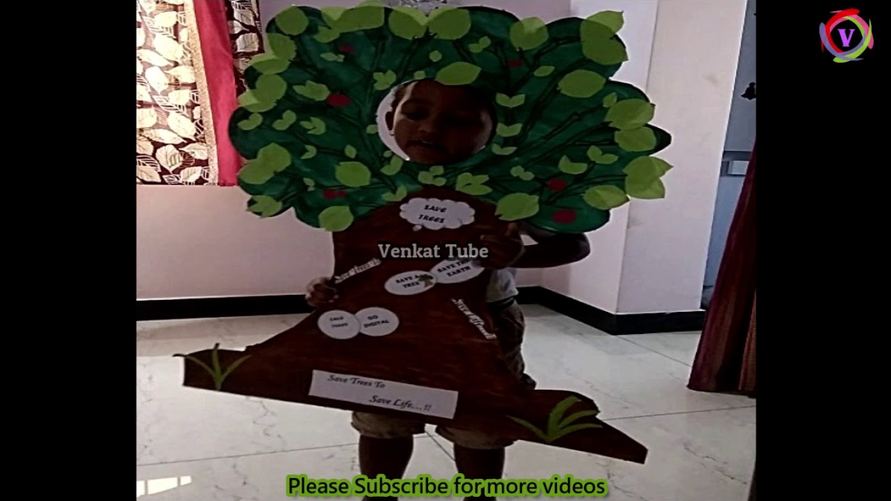 Fancy Dress Competition | Save Trees Save Earth | First Prize Winning ...