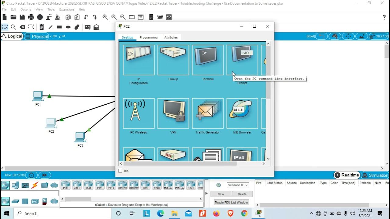 12.6.2 Packet Tracer - Troubleshooting Challenge - Use Documentation to Solve Issues - ZMS - YouTube
