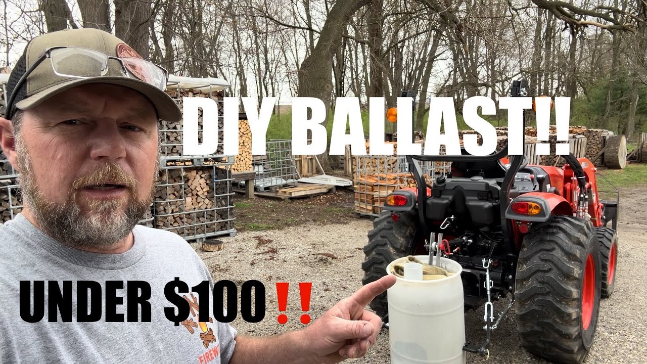 Make a Ballast Box For Under $100‼️ Will It Work? #firewood #kioti #diy ...