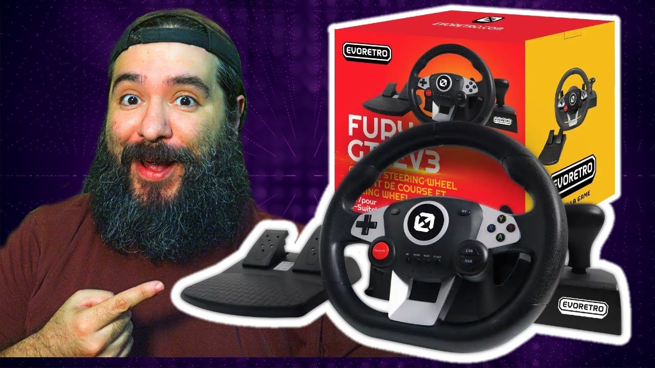 FURY GT-EV3 Racing Wheel by EVORETRO (UNBOXING)! - YouTube