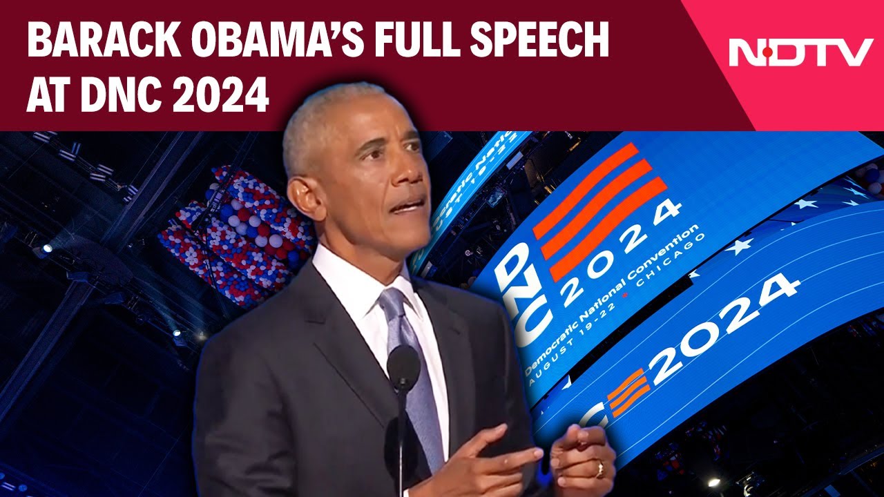 Barack Obama’s Speech | Barack Obama’s Speech At Democratic National ...