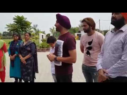 Harjit Harman and his team Vist PPS Cheema for promotion his new ...
