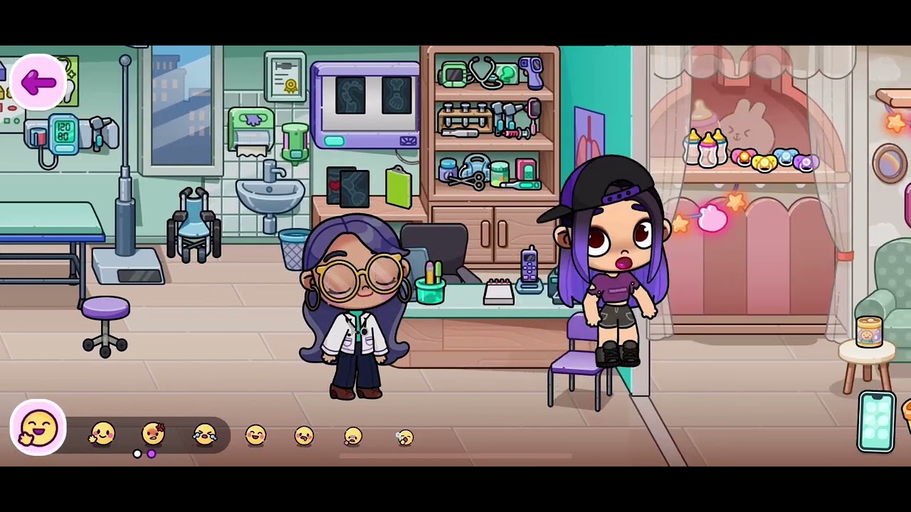 Gestos del médico en Avatar World - YouTube