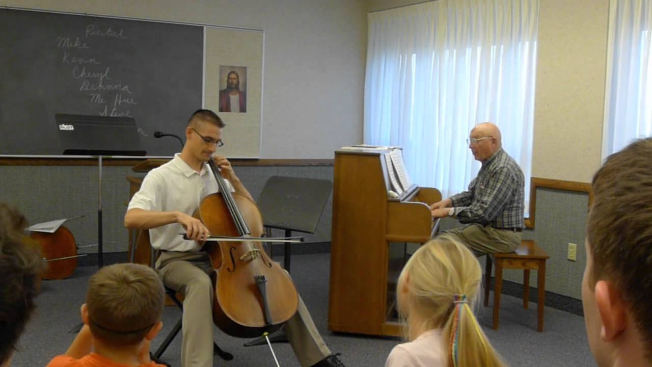 My First Cello Recital - YouTube