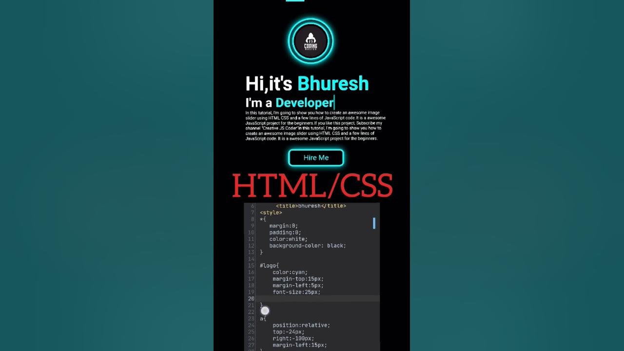 Power of CSS#csstutorial#codinglover #coder #coding - YouTube Power of CSS#csstutorial#codinglover #coder #coding - YouTube
