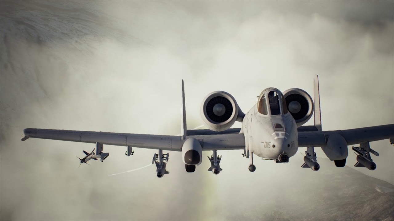 ACE COMBAT™ 7 A10 in action - YouTube