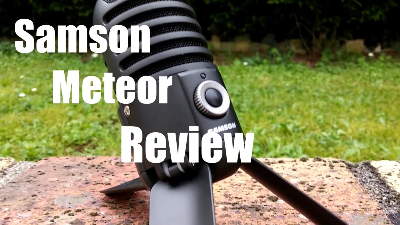 REVIEW Samson Meteor Microphone REVIEW - YouTube
