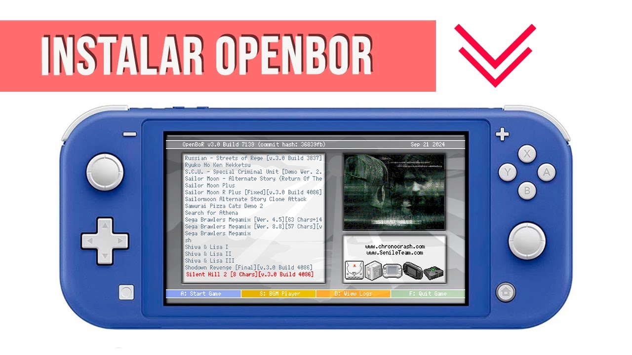 ¡NINTENDO NO QUIERE QUE SEPAS ESTO! 🤫 Juega OpenBOR en tu Switch - YouTube