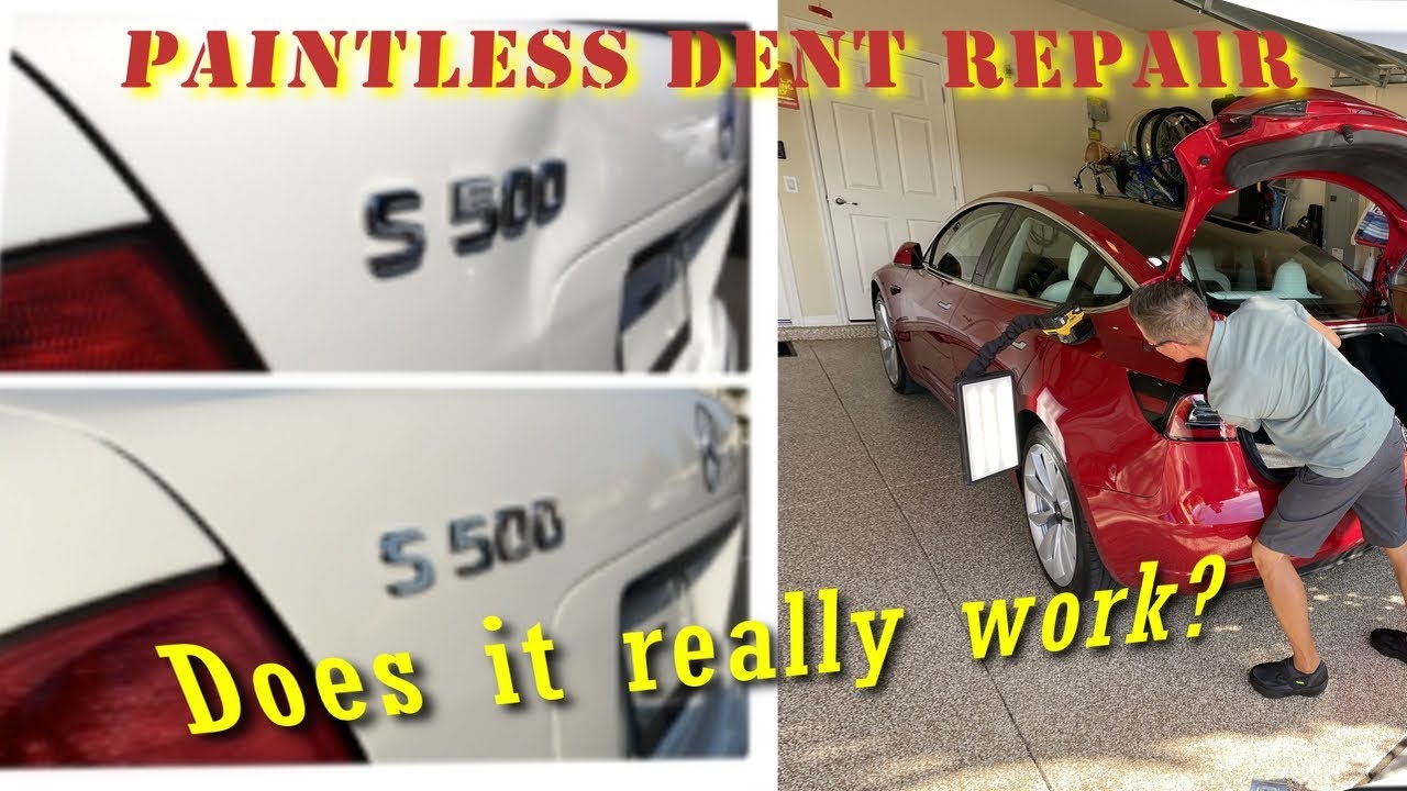 Paintless Dent Repair (PDR) - Easy dent and ding fix for any car! - YouTube