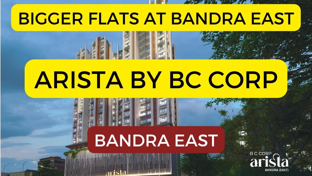 Arista at Bandra East by BC Corp. - YouTube