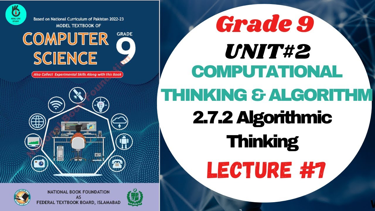 Chapter 2 Computational Thinking & Algorithms || Computer Science ...