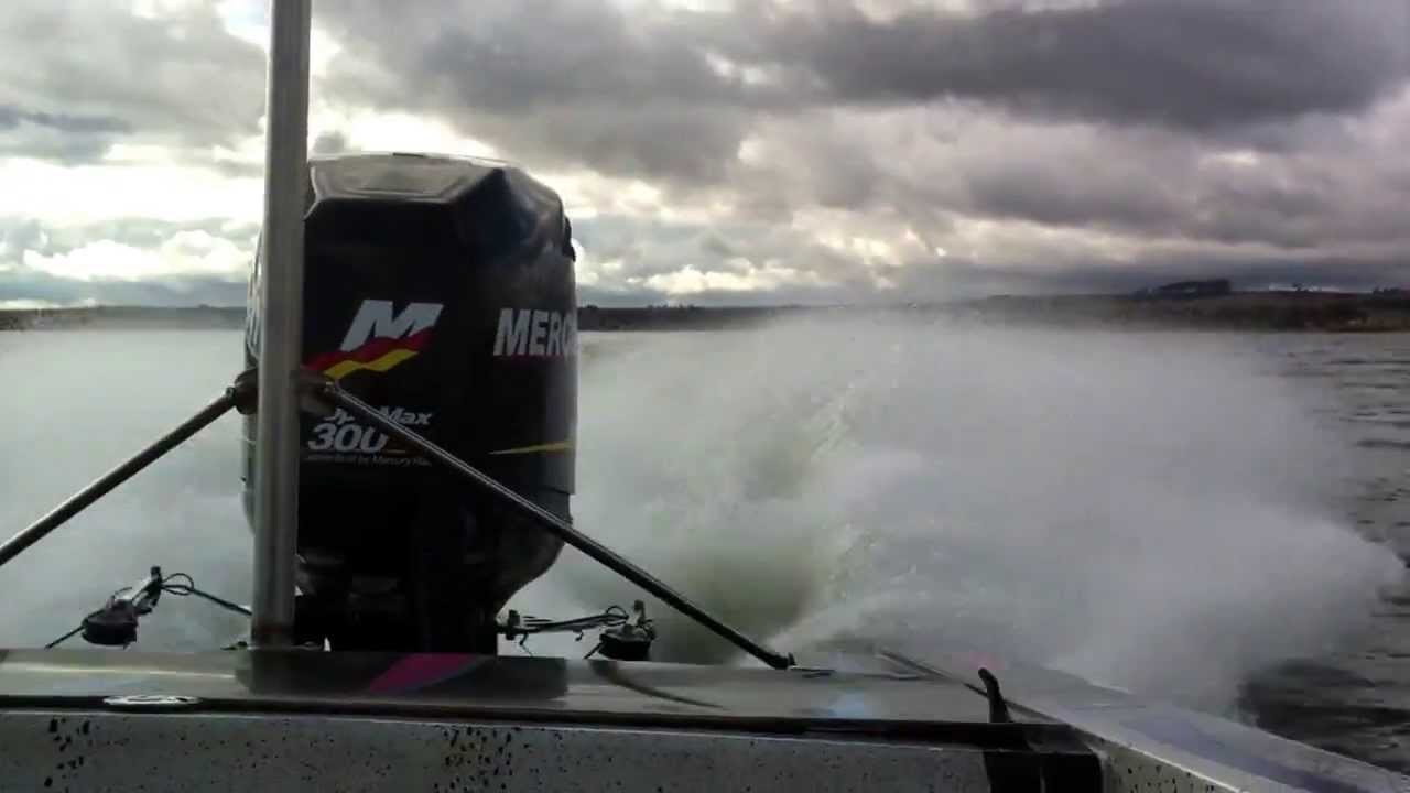 Mercury racing 300xs 20 foot bullet (rampage) - YouTube