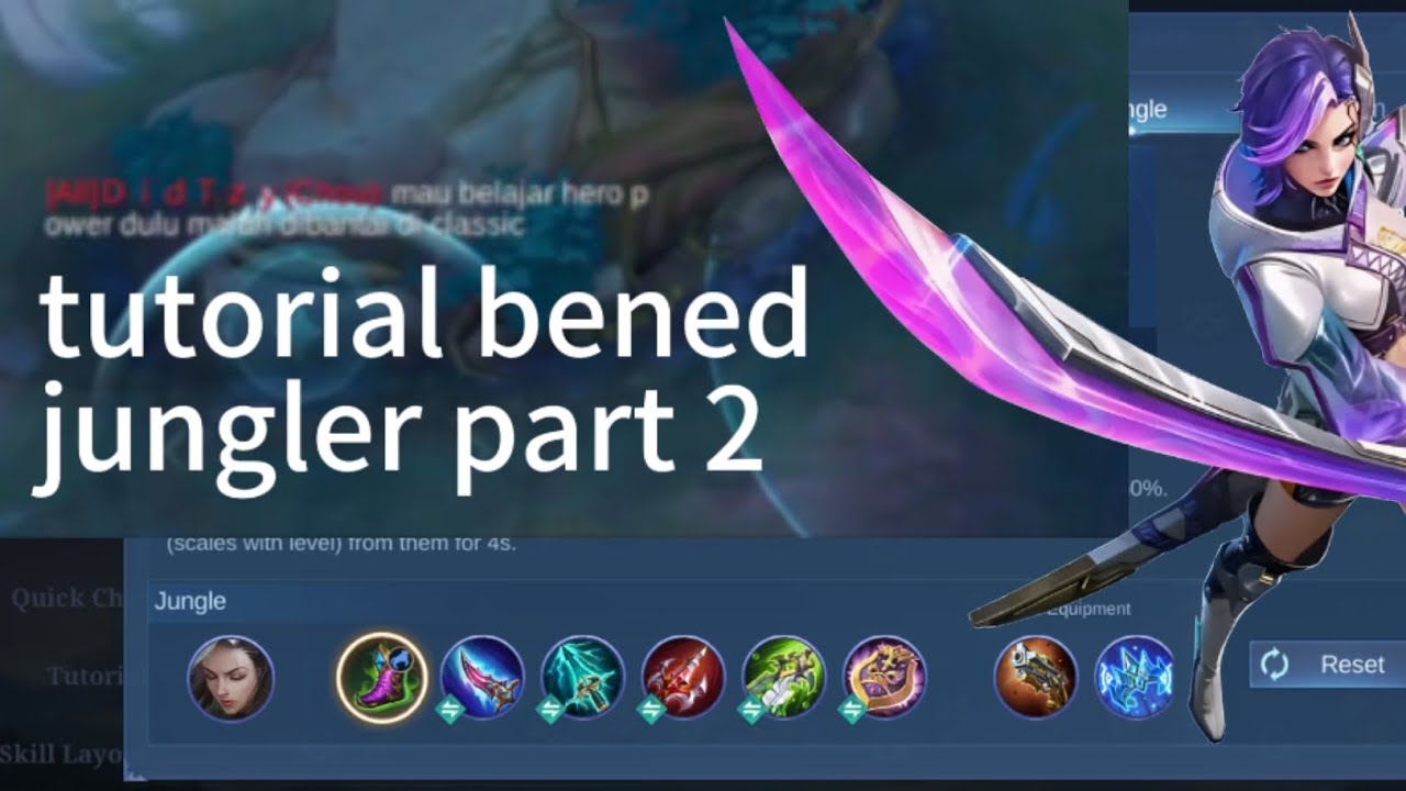 tutorial bened jungler (enemy kena mental 😹) - YouTube
