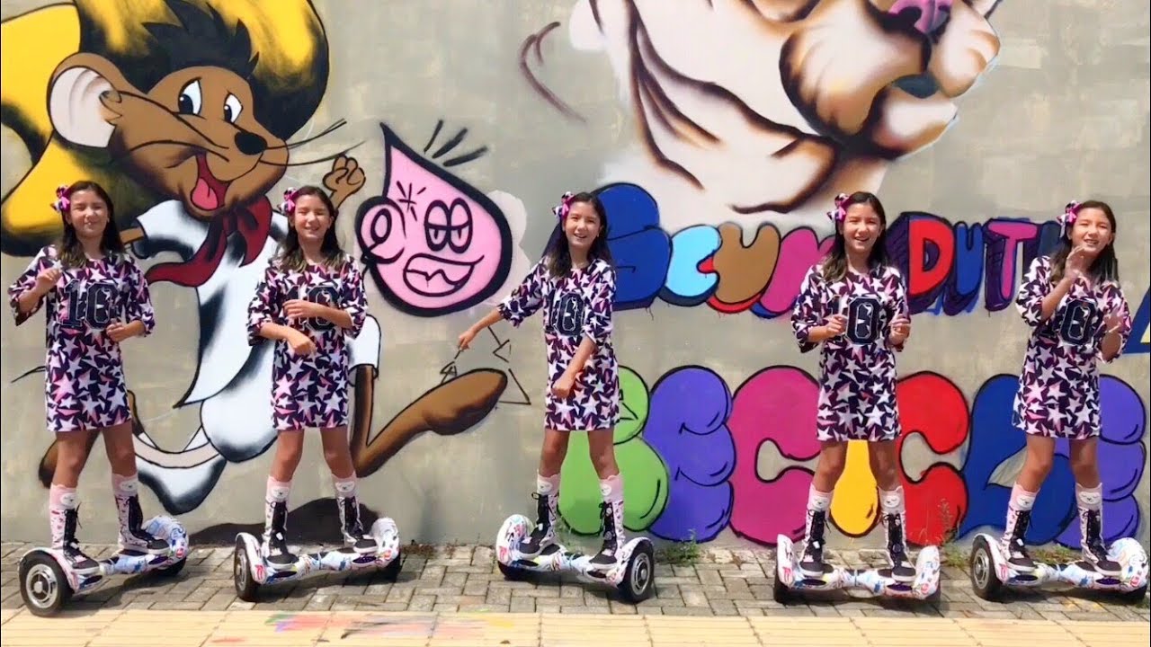 FUI CLONADA HOVERBOARD | Five Little Babies Jumping on the bed Good ...