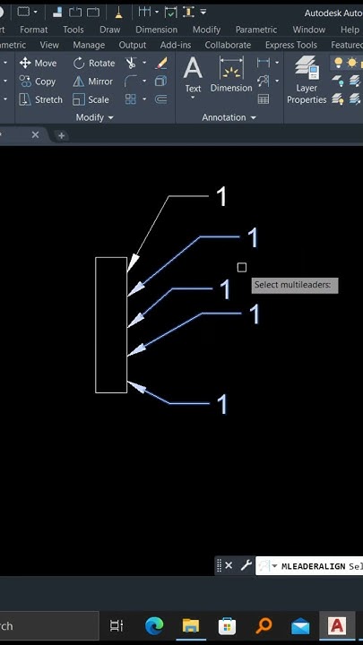 How To Align Leader In AutoCAD #autocad #autocaddrawing #autocadplan # ...