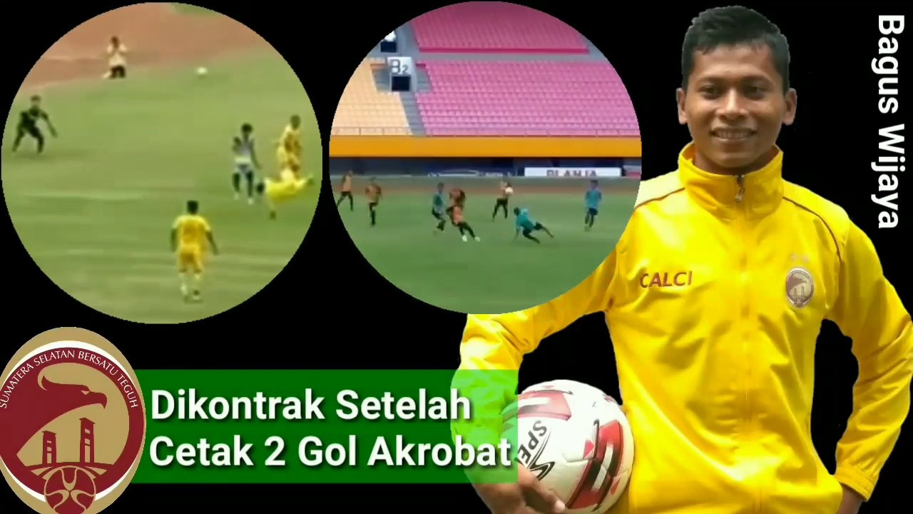 Gol Jenius Bagus Wijaya Pemain Sriwijaya FC Lokal Sumsel - YouTube