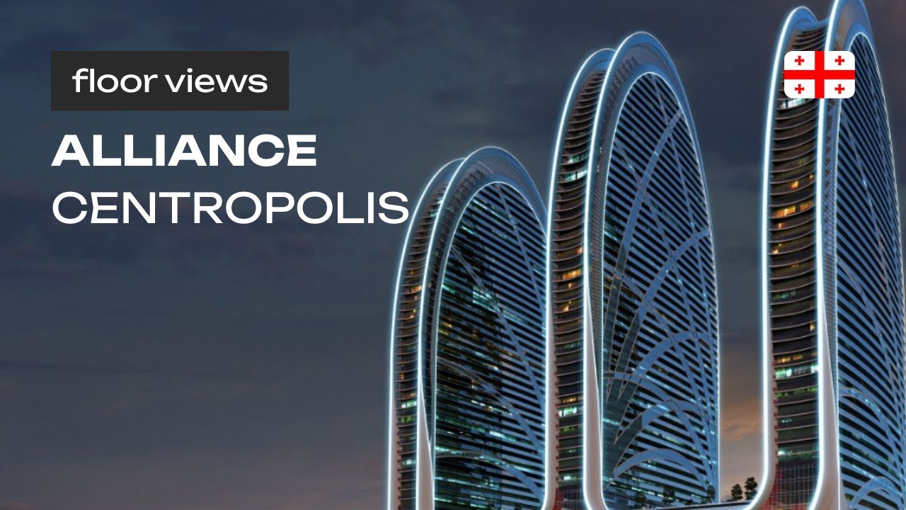Поэтажные виды с инвестиционного комплекса Alliance Centropolis - YouTube