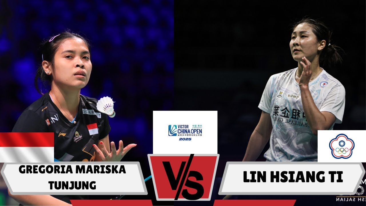 Gregoria Mariska Tunjung (INA) VS Lin Hsiang Ti (JPN) | VICTOR China ...