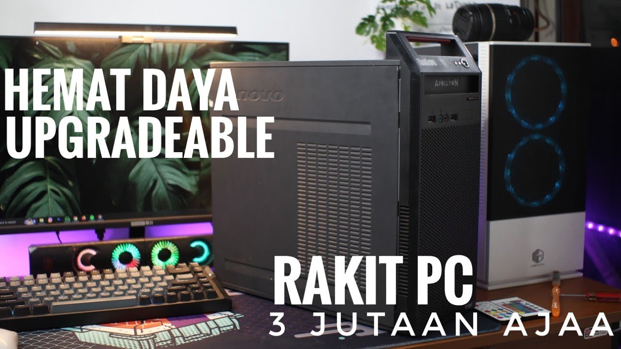 Rakit PC Hemat Daya 3 Jutaan Pake Ryzen 5 - YouTube
