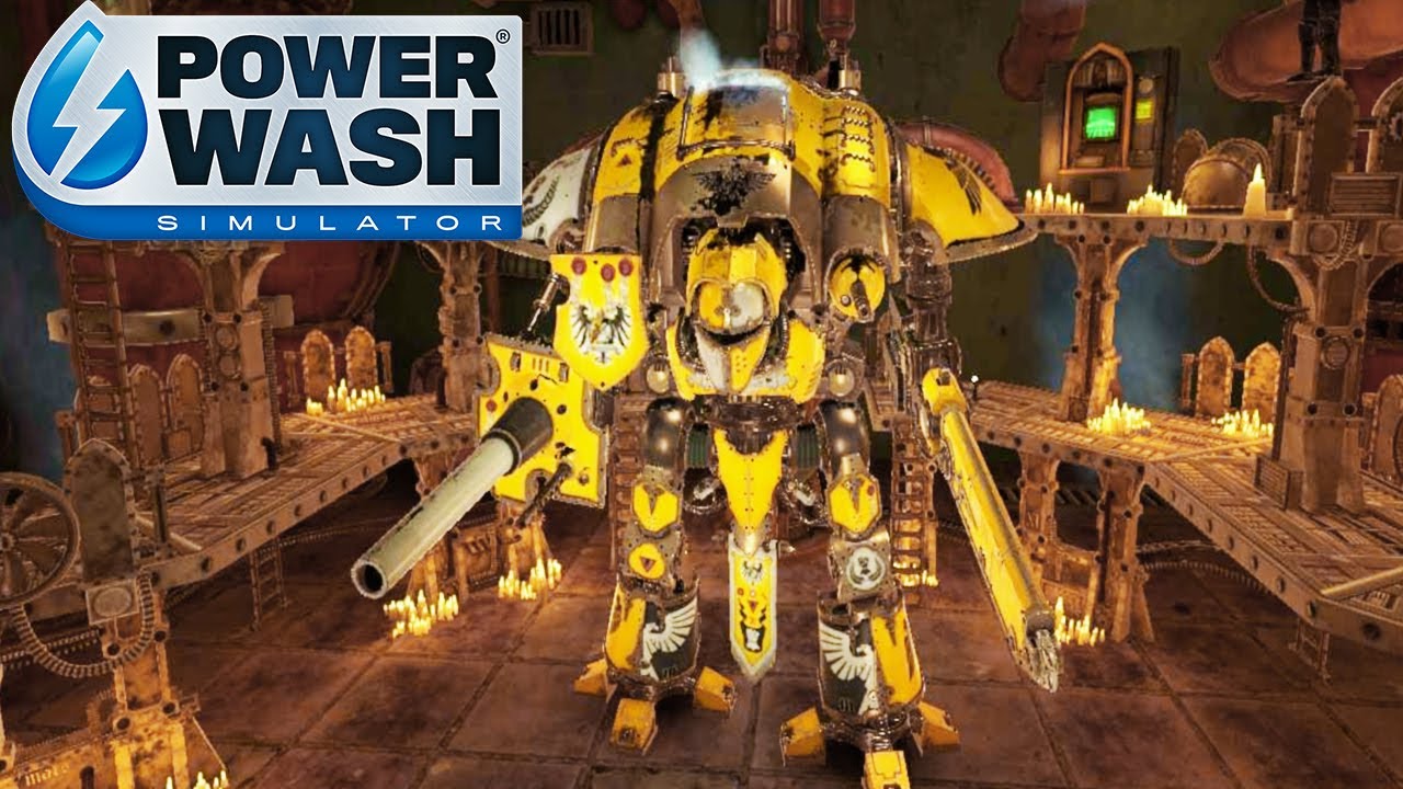 Мойка Боевой Рыцарь типа Паладин - Warhammer 40,000 DLC - PowerWash ...