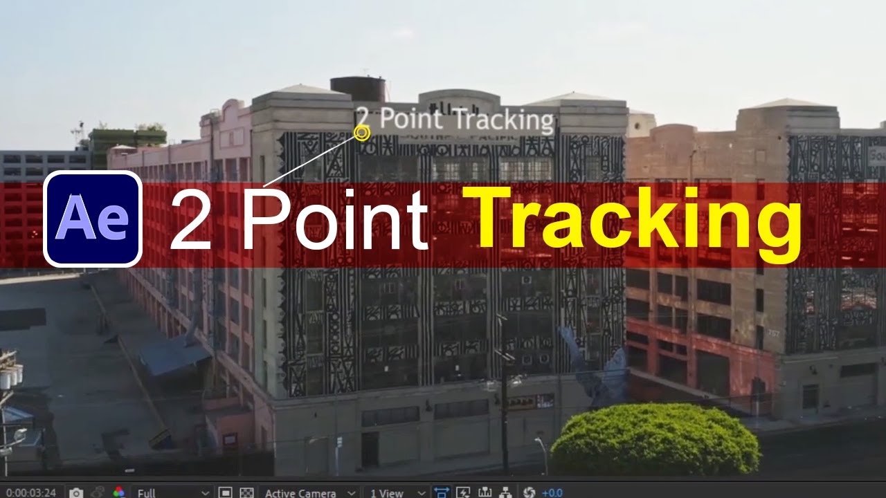 After Effect Tutorial :– 2 Point Tracking in After Effect [Hindi ...