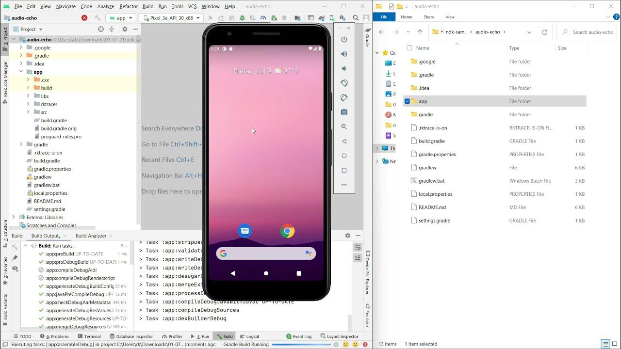 Code Coverage for NDK/JNI C/C++/Java App Android Studio IDE | Phone Emulator | Functional ...