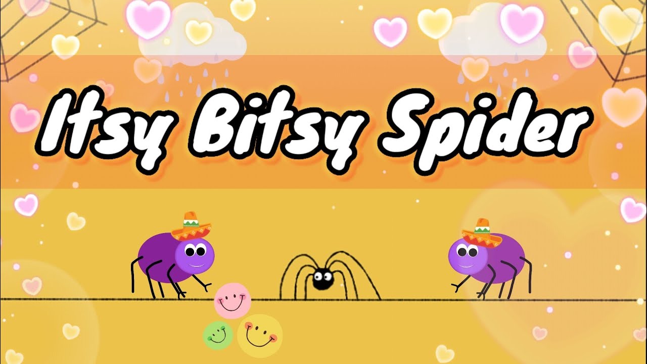 Itsy Bitsy Spider Nursery Rhyme | The Incy Wincy Spider - YouTube