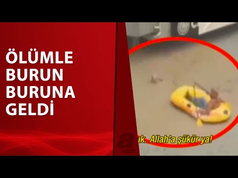 Artvin'de sel: Tahliye çalışmaları sürüyor | A Haber