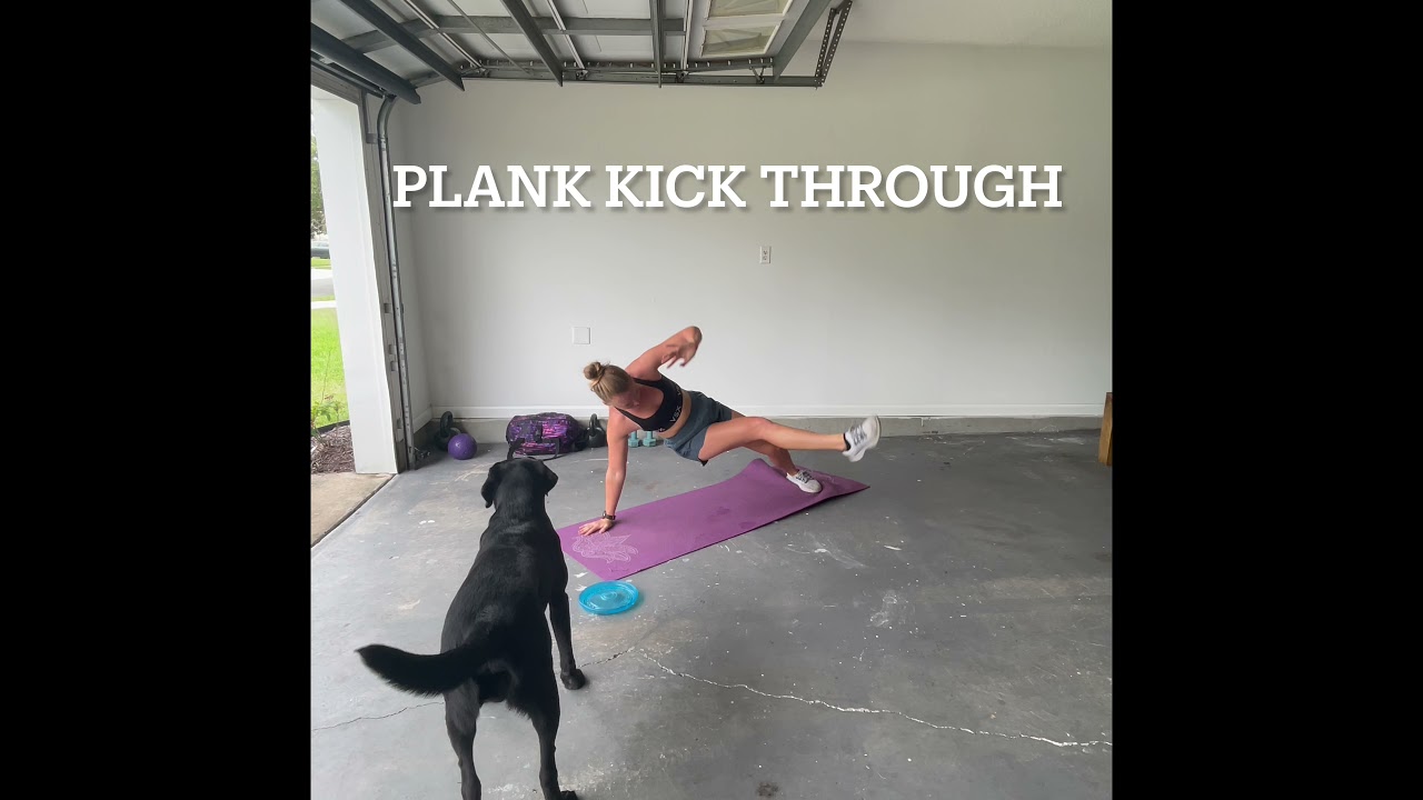 Plank Kick Through - YouTube