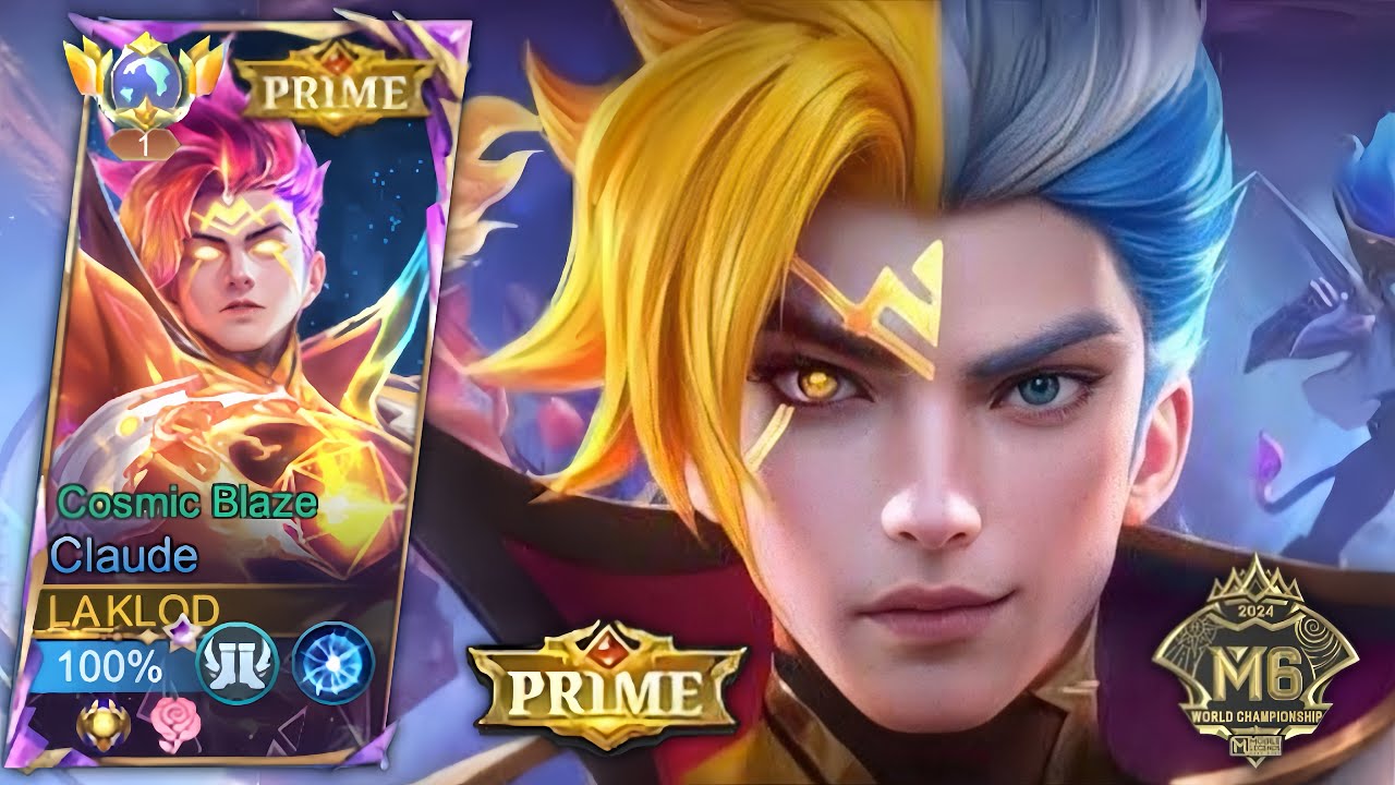 THE FIRST EVER TRANSFORMING SKIN IN MLBB! CLAUDE COSMIC BLAZE🔥 - YouTube