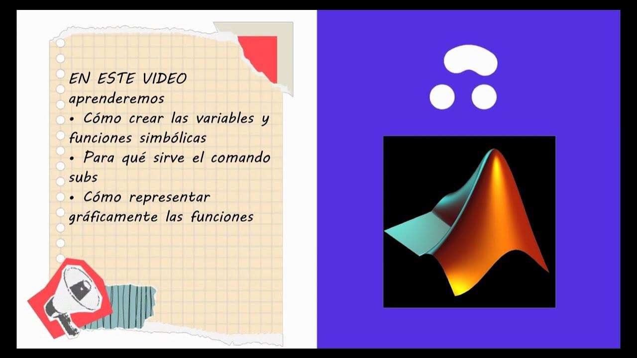 4. Symbolic Math Toolbox (MATLAB): Variables y funciones - YouTube