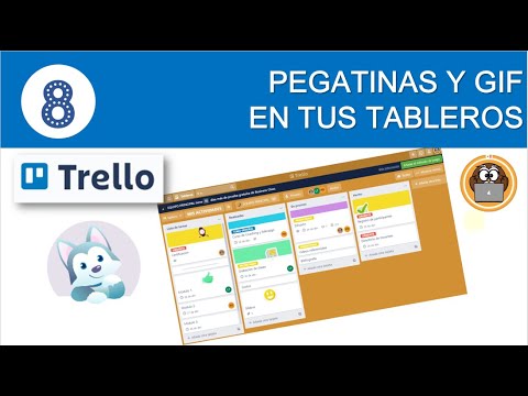Curso Trello: 8 - Pegatinas y gif en tus tableros - YouTube