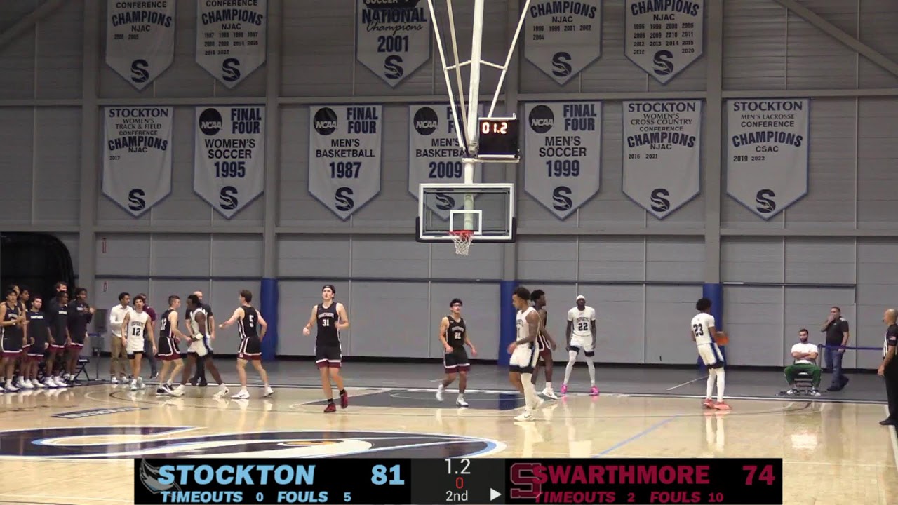 Men's Basketball vs. Swarthmore - YouTube