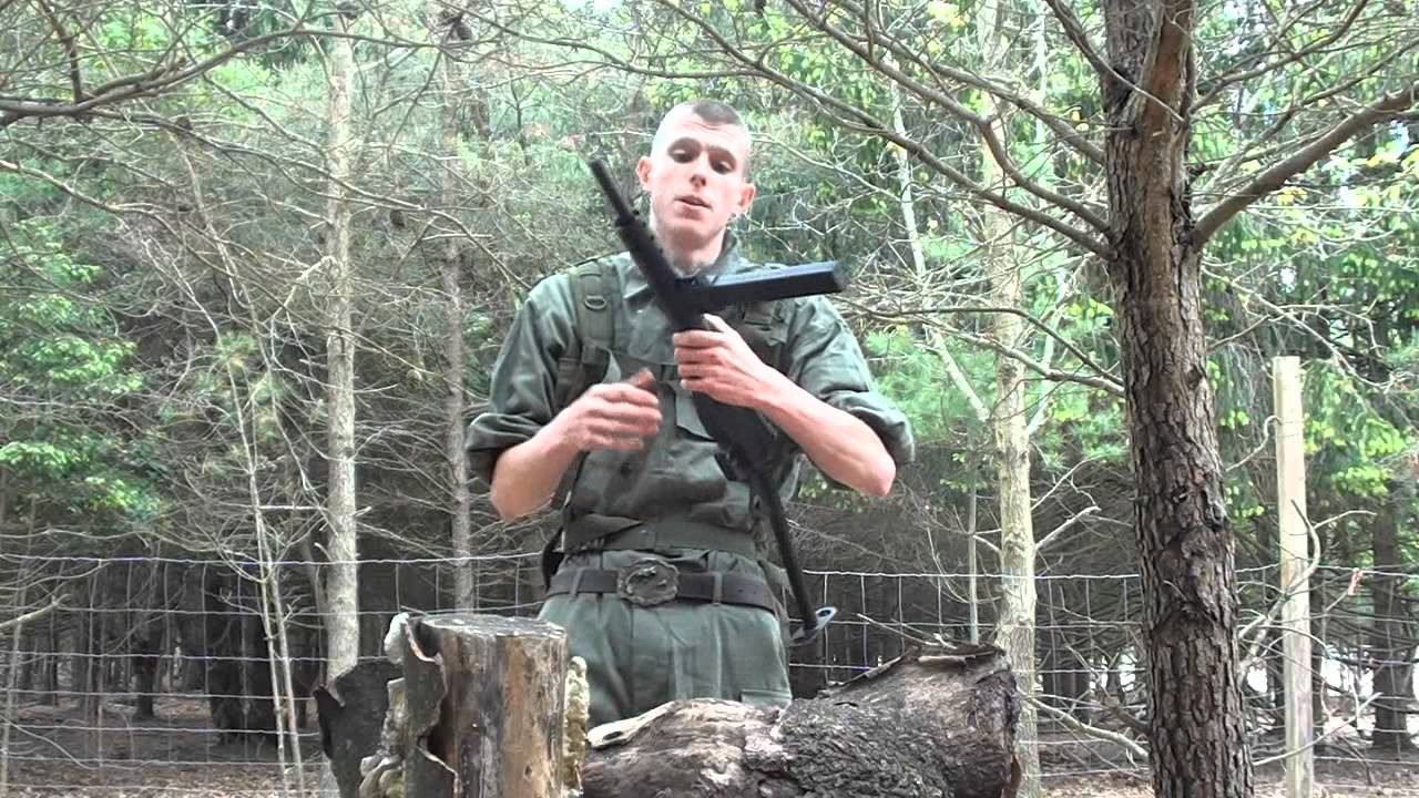AGM Sten MKII Airsoft Gun Review - YouTube
