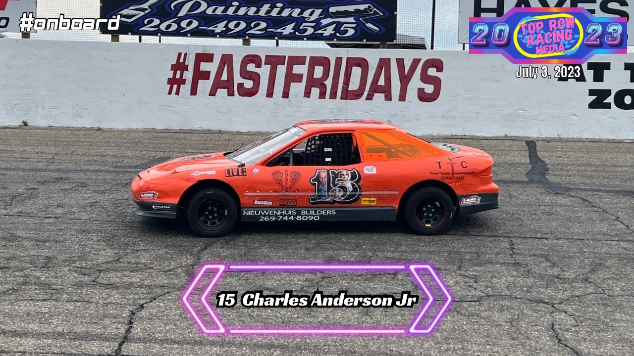 July 3, 2023 | Charles Anderson Jr. In-Car Camera | Midwest Dirt B ...