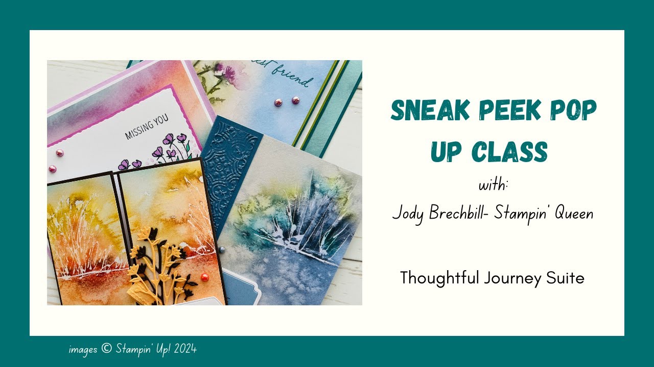 Sneaky Peeky Pop Up Class - YouTube