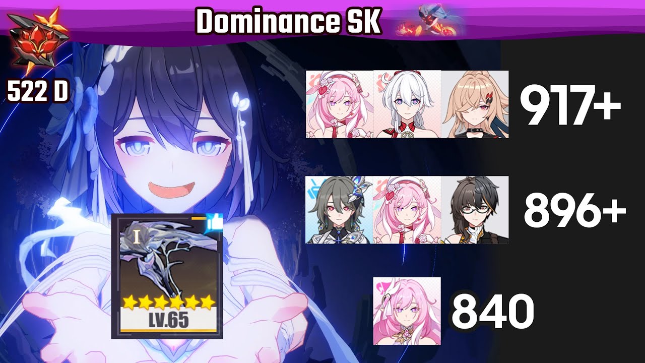 SEELE HORB DLC 900+ Dominance Shadow Knight ♥ Honkai Impact 3 - YouTube