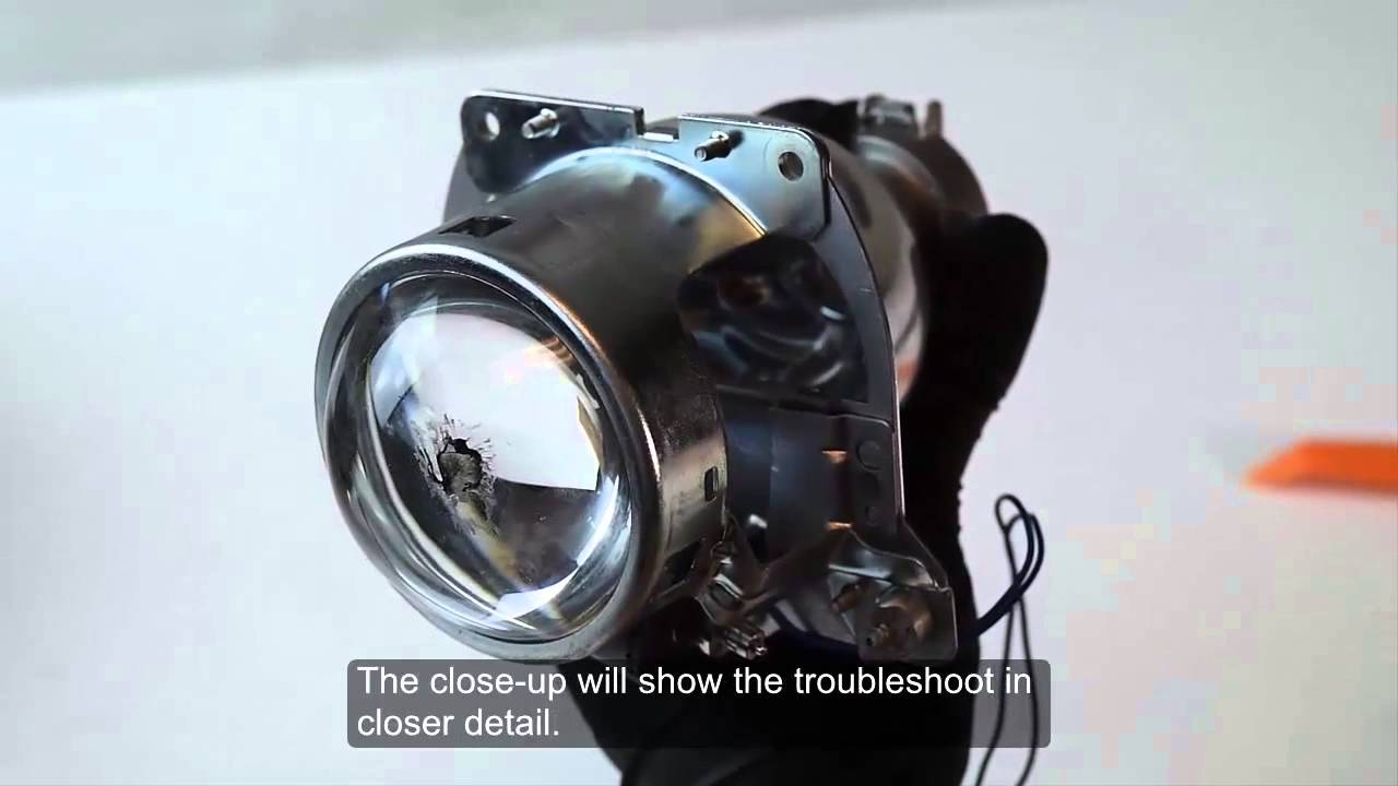 Bi Xenon Projector Shutter Troubleshoot - YouTube