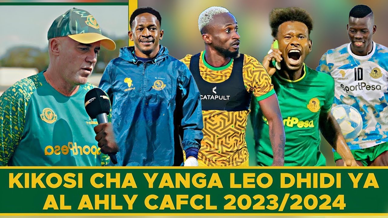 LIVE;KIKOSI CHA YANGA LEO USIPIME,GAMOND AFANYA MABADILIKO MAKUBWA ...