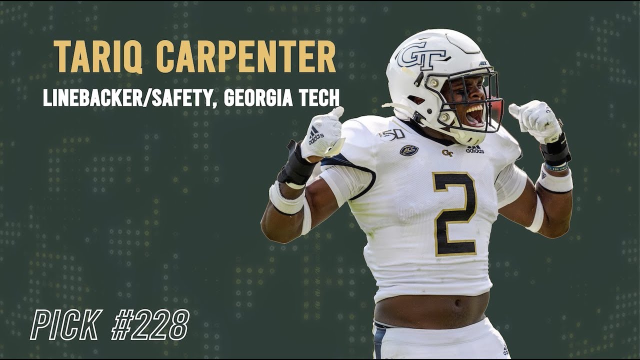 Packers Select Tariq Carpenter with pick #228 - YouTube