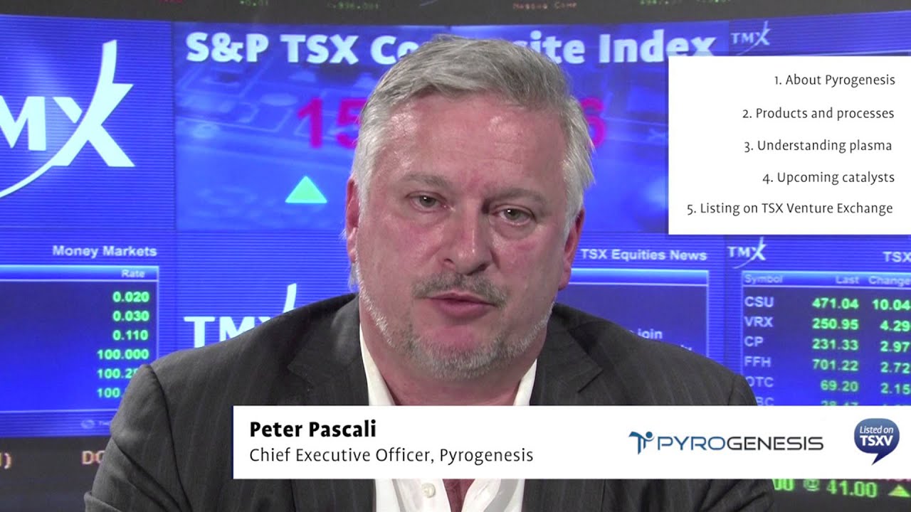 Peter Pascali, Chief Executive Officer, Pyrogenesis - YouTube