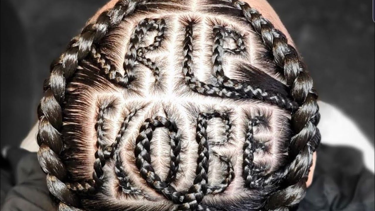braid designs | men's braids | kobe braids - YouTube