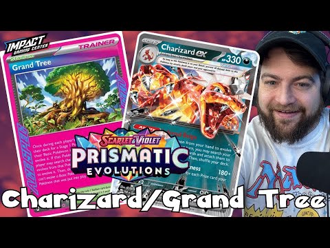 NEW Charizard/ Grand Tree in Prismatic Evolutions Standard | Pokemon ...