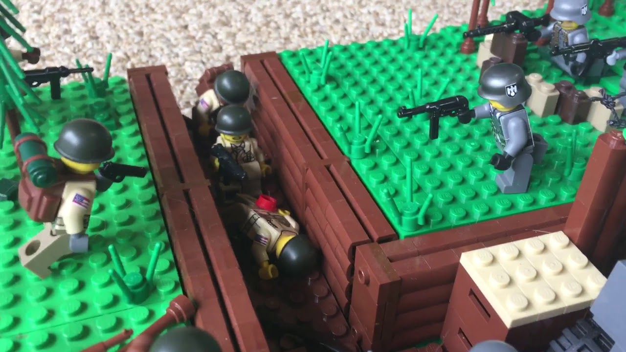 LEGO WWII German Trenches MOC!!! - YouTube