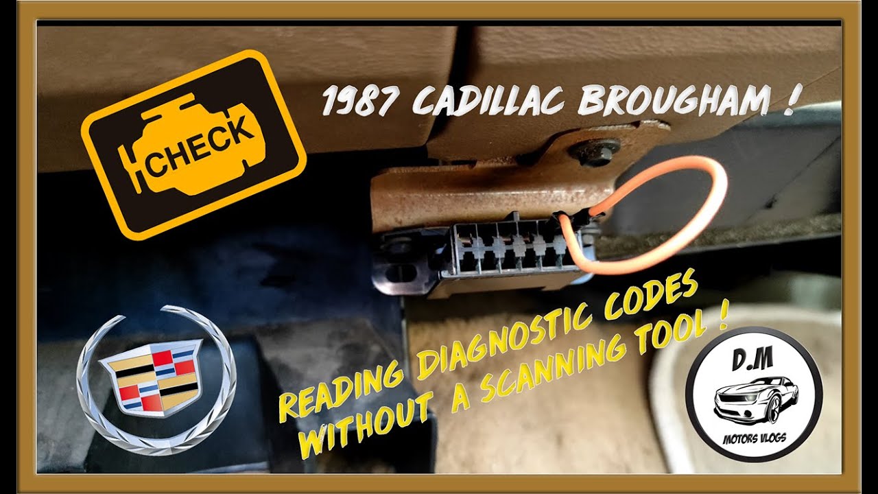 1987 Cadillac Brougham 5.0 V8 Diagnostic Codes 💻🔌 @CadillacWWY [D.M ...