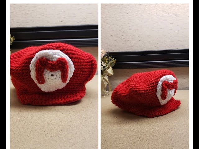 Mario Crochet Hat Pattern Mushroom Bucket Hat: Crochet Pattern